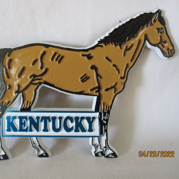 Kitchen | Vintage Souvenir Travel Refrigerator Magnet 4x5 Kentucky ...